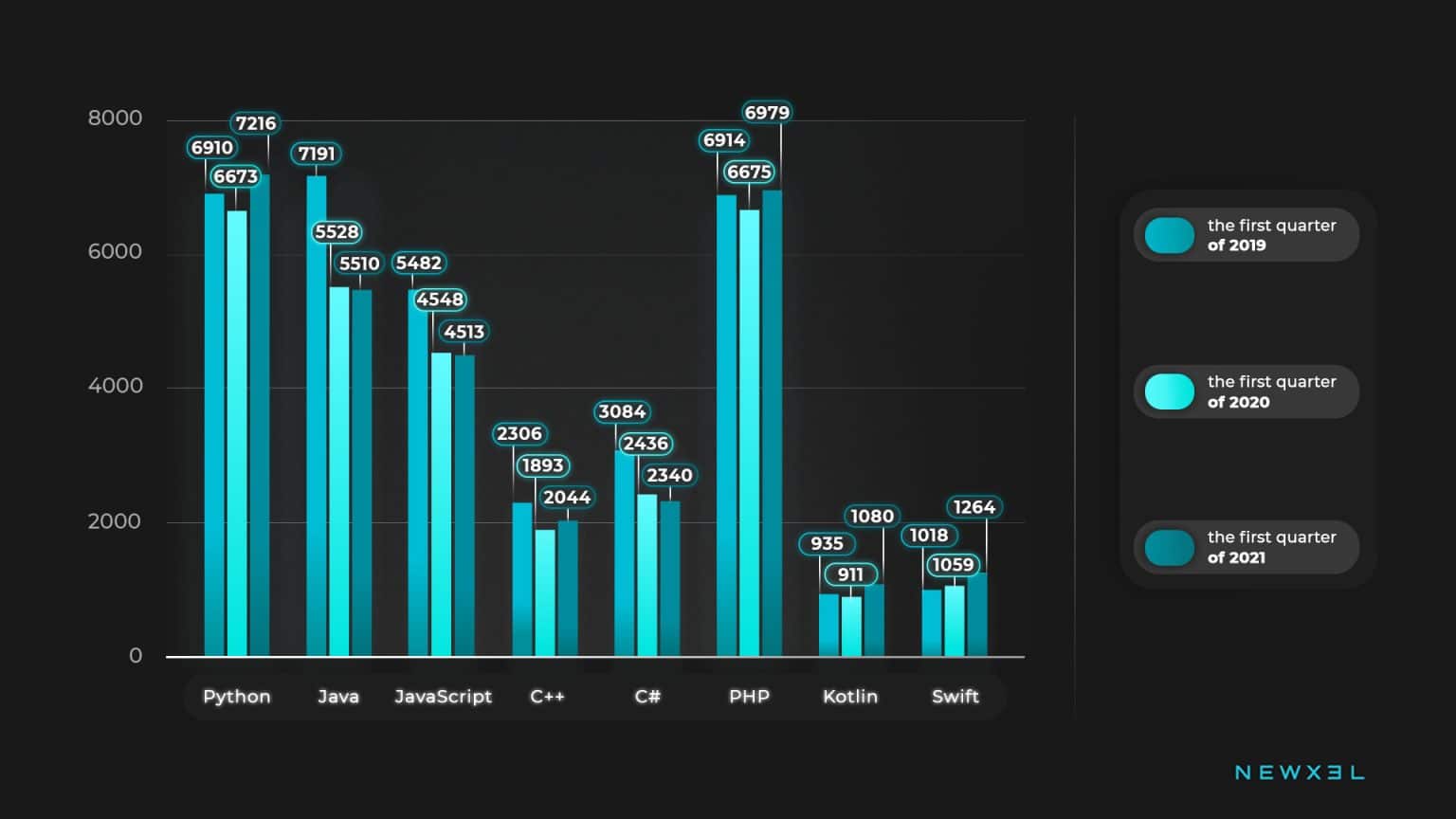 How Much Do Developers Earn Worldwide | Newxel